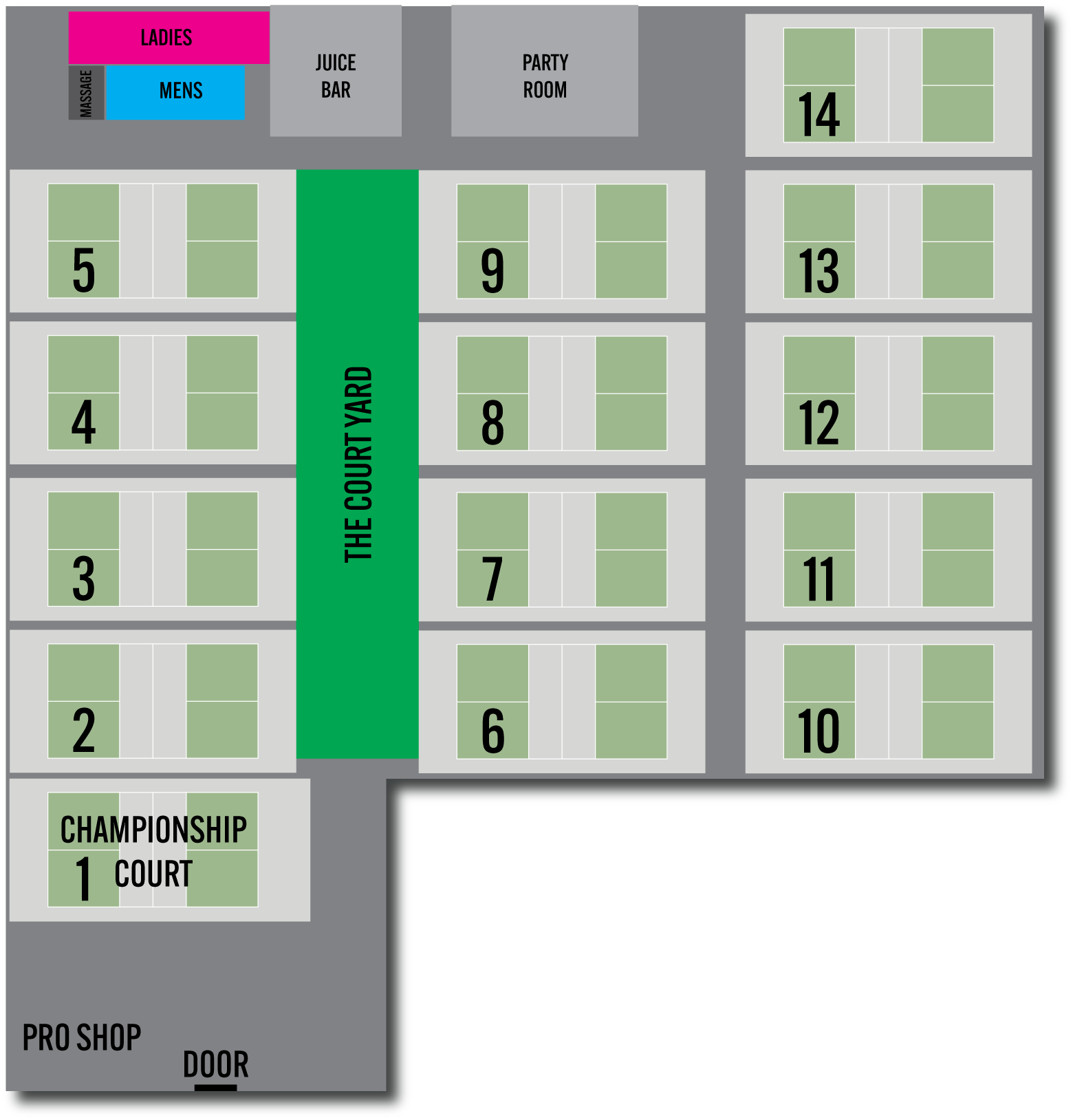 Court Map – elitepickleballclub